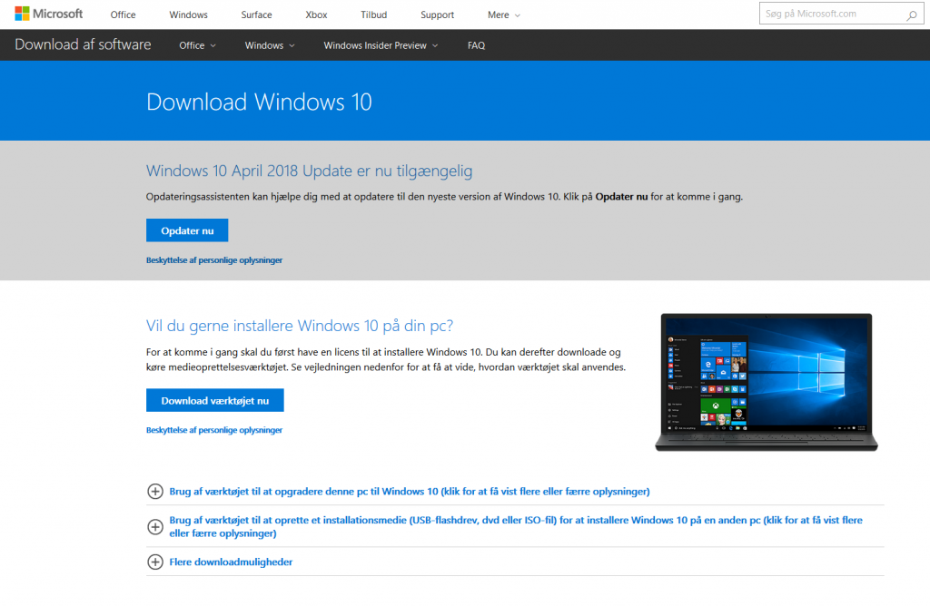 Lav en bootable Windows 10 USB-stick – PC-Geeks